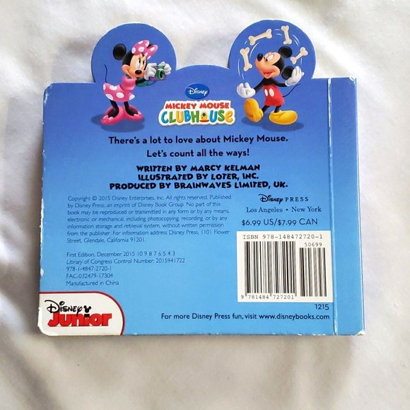 Disney | Toys | Disney Mickey Mouse Clubhouse Book | Poshmark